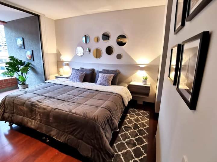 Apartaestudio Loft En Bogota Vista A Monserrate - Colombia