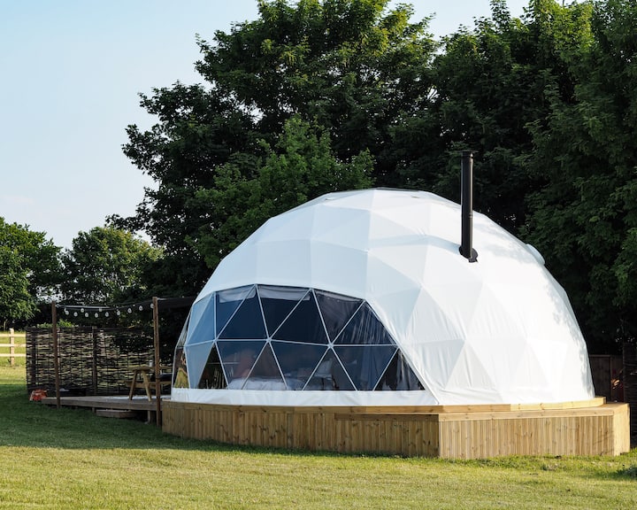 Star Gazing Dome With Wood Fired Hot-tub - Wells-next-the-Sea