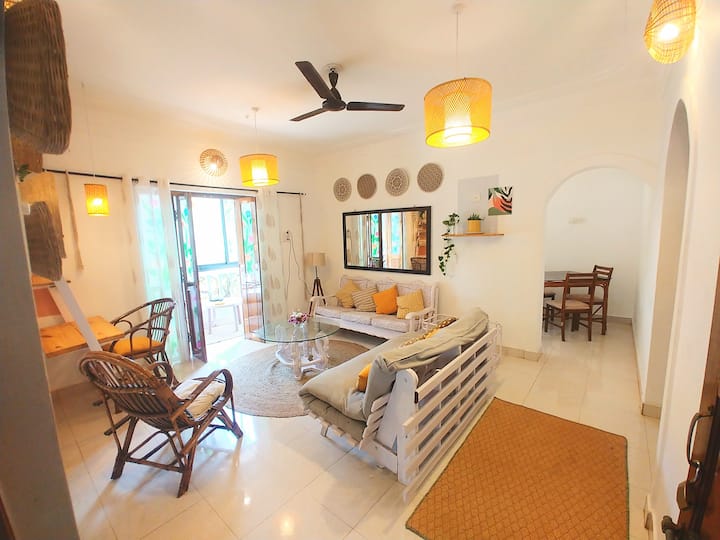 D The Peacock - 2bhk Ac Fast Wifi Ro Power Backup - Goa