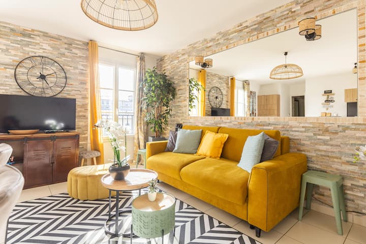 2 Bedroom Flat W/ 1km To Disneyland, Gare - Lagny-sur-Marne