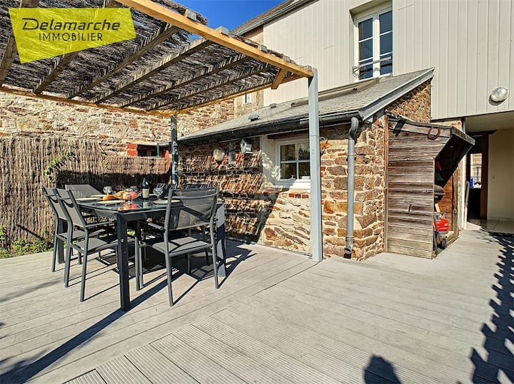 Maison De Bourg  70m²  Sud Calme  Cl 2*  Mer à 5km - Bréville-sur-Mer