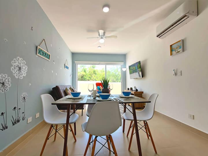 Precioso|balconpriv|ac|wifi250mb|3pileta|6personas - Playa del Carmen