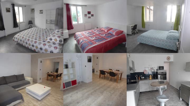Grande Maison De Ville En Colocation Valenciennes - Valenciennes