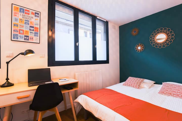 Le Ty Claudel, Studio Cosy & Paisible, Wifi+fibre - Rennes