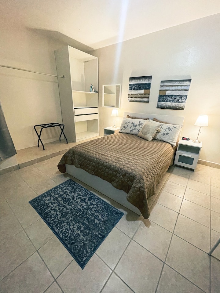 Full A/c!  San Jorge Street Ends At The Beach. - San Juan, Puerto Rico