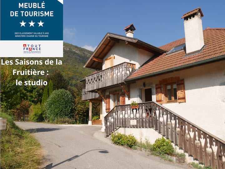 Studio Lumineux Refait à Neuf - Lac D'annecy - Lescheraines