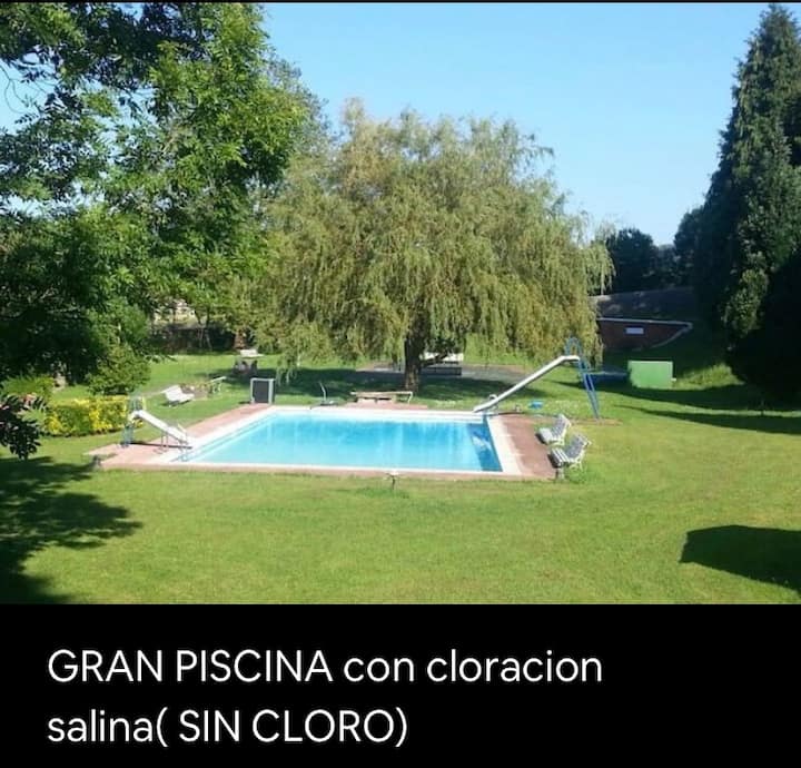 Gran Villa Con Piscina Y Tenis Privados - Selaya