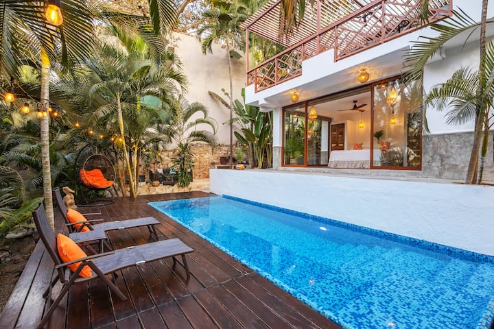 Modern Oasis Retreat In The Heart Of Sayulita - Sayulita