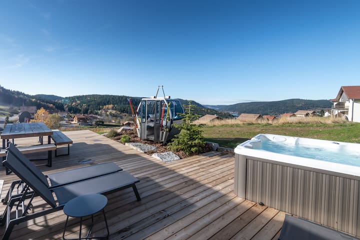 La Cabane Des Oursons - 8 Pers. - Jacuzzi - Vosges