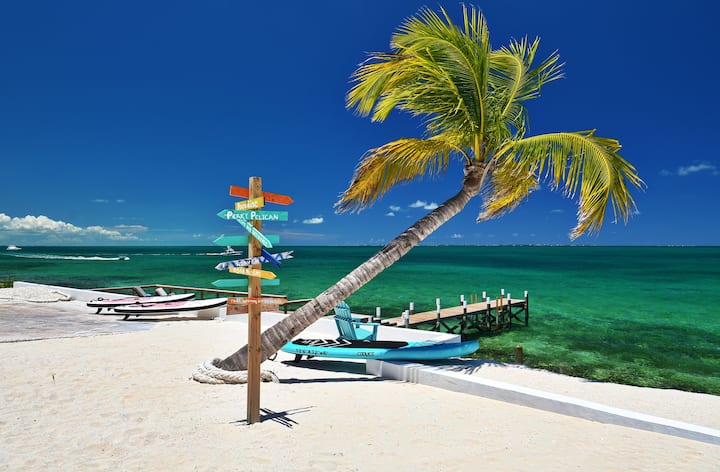 Private Oceanfront, Beach, Dock And Hottub - The Bahamas