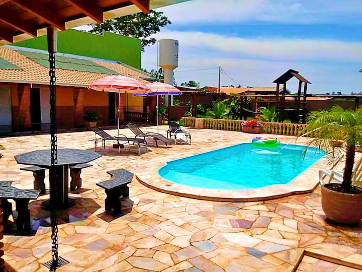 Recanto 3j, Com Piscina Aquecida. - Olímpia