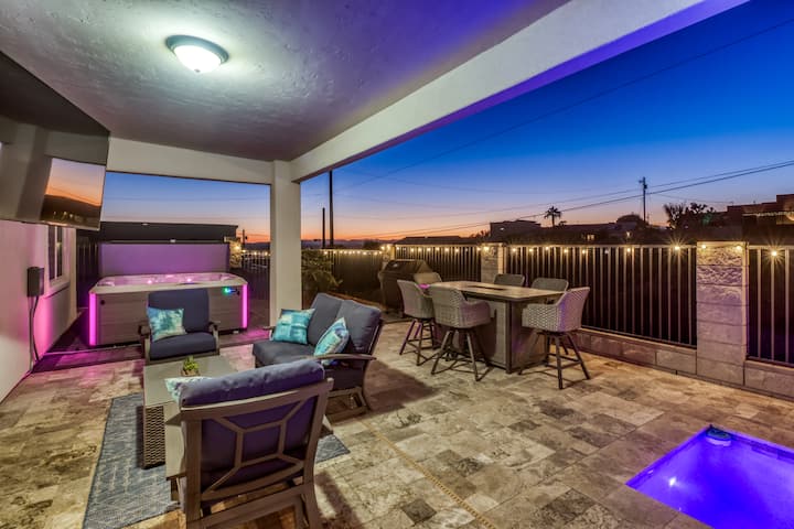 Newer Built Home/pool/hot Tub/fire Pit/bbq For 10 - Lake Havasu City, AZ