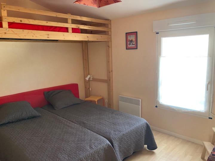 Maison Calme Entourée De Pin, 500 Mètres De La Mer - Longeville-sur-Mer