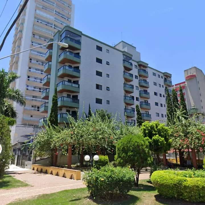 Apto Encantador Da Guilhermina, Vista Mar - Praia Grande