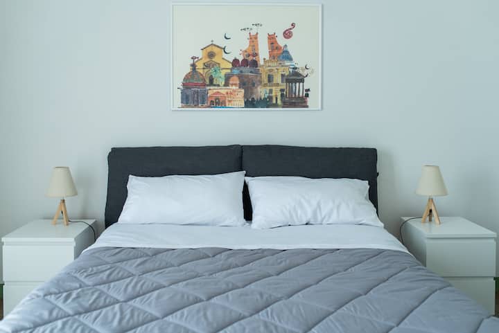 Casa A Villa Florio - Appartamento In Centro - 팔레르모