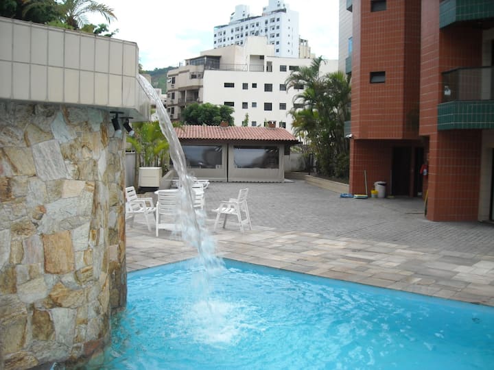 ÓTimo Ap Praia Astúrias Guarujá - Guarujá