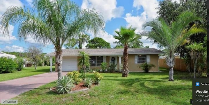 Close To Beaches, Warm Mineral Springs On A Canal! - Blind Pass Beach, Englewood