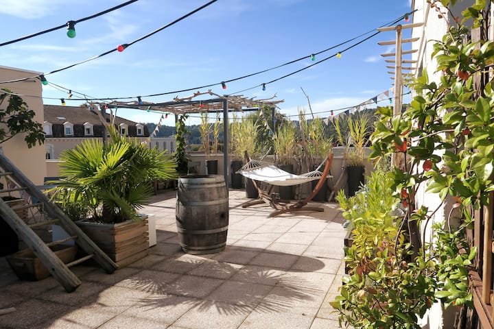 Rooftop - Chambre Privée, Bureau - Chez L'habitant - Cahors