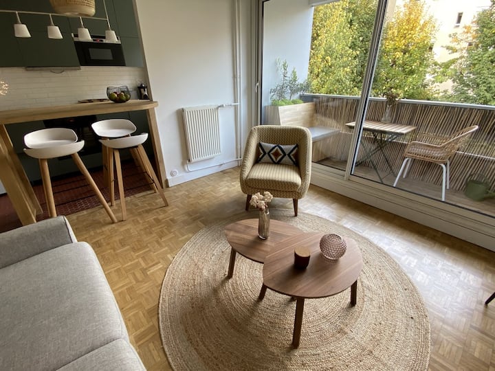 Appartement Cosy, Lumineux Et Calme - Paris 20eme - París