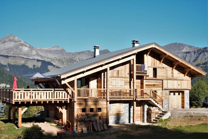 Magnifique Chalet 12 Pers Avec Vue Exceptionnelle - Crest-Voland