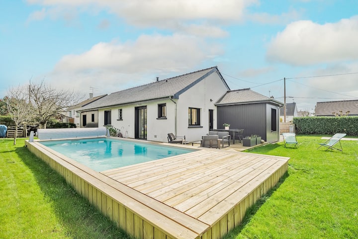 Maison Lumineuse Avec Piscine - Saint-Briac-sur-Mer