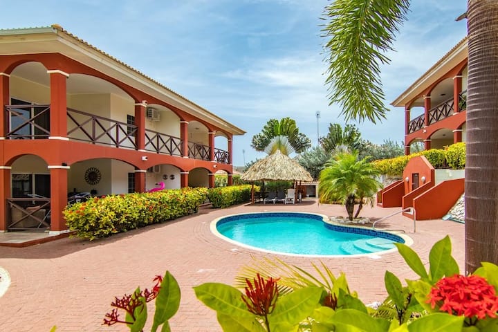 Heerlijke Appartement Op Rustig Resort Met Zwembad - Curaçao