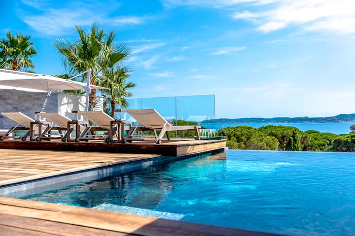 Villa De Luxe Vue Magique Golfe Saint Tropez - Saint-Tropez