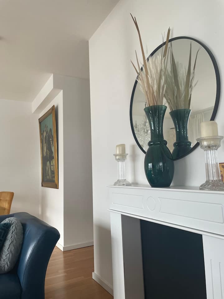 Stilvolles Privatzimmer Mit Eigenem Bad - Terrasse - Francfort-sur-le-Main