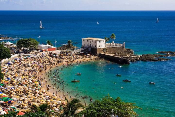 Apt Próximo à Praia Do Porto Da Barra/carnaval. - Barra