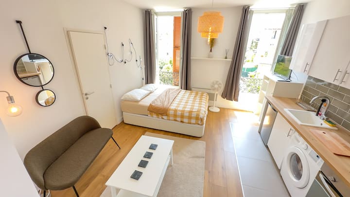 Studio Cosy à Nice à 500m De La Plage - Nice