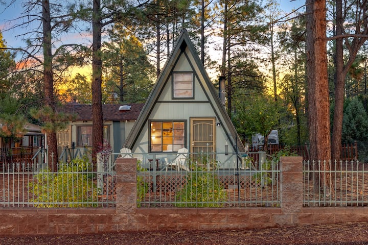 A-frame | 2 Br 1 Ba | Lakes | Fenced | Fireplace - Pinetop-Lakeside, AZ
