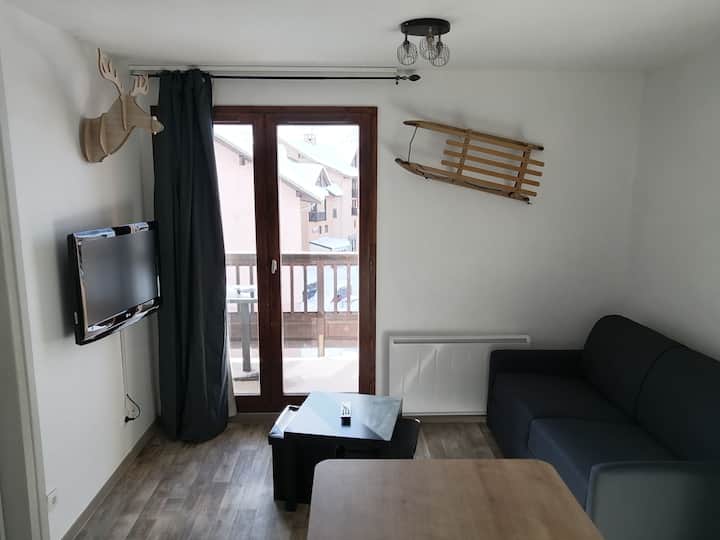 Appartement Dans Résidence L'ours Blanc - 6pers - Valmeinier