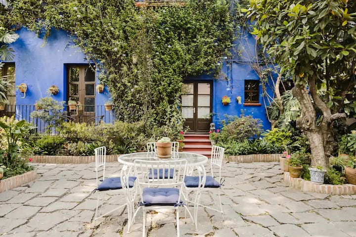 Casa Omac | Maison Coloniale Avec Deux Cours - Ciudad de México