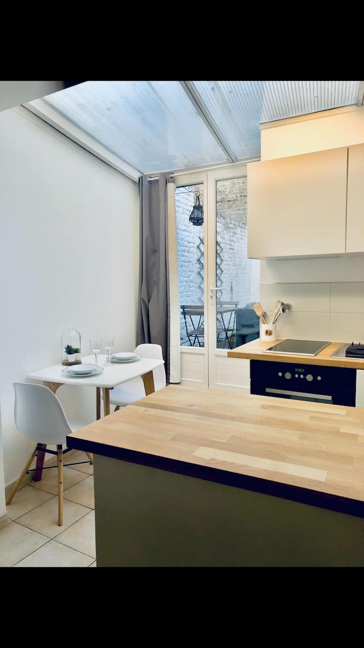 Très Bel Appartement, Jolie Terrasse, Centre à 5mn - Villeneuve-d'Ascq