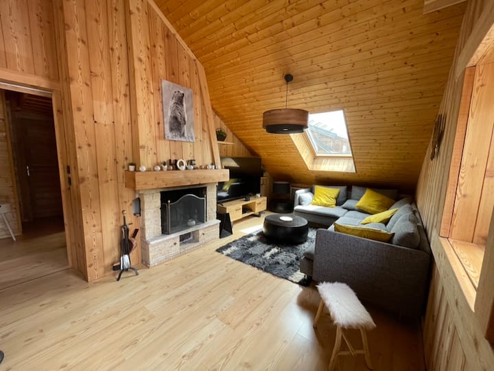 Chaleureux Duplex, Cosy, Place Du Village - Le Monêtier-les-Bains