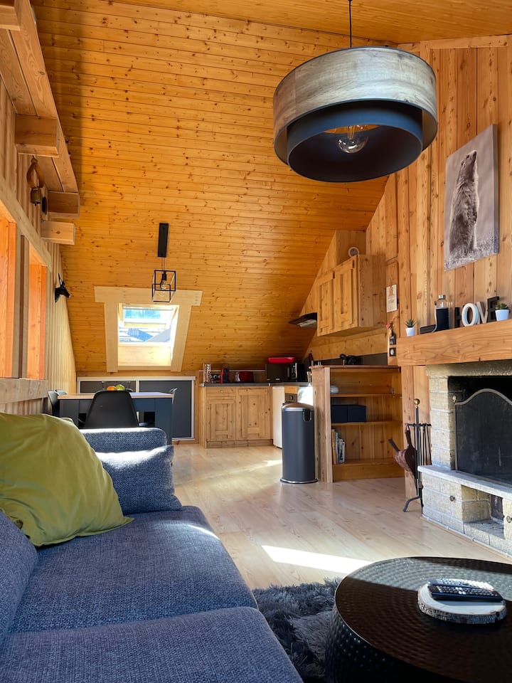 Chaleureux Duplex, Cosy, Place Du Village - Le Monêtier-les-Bains