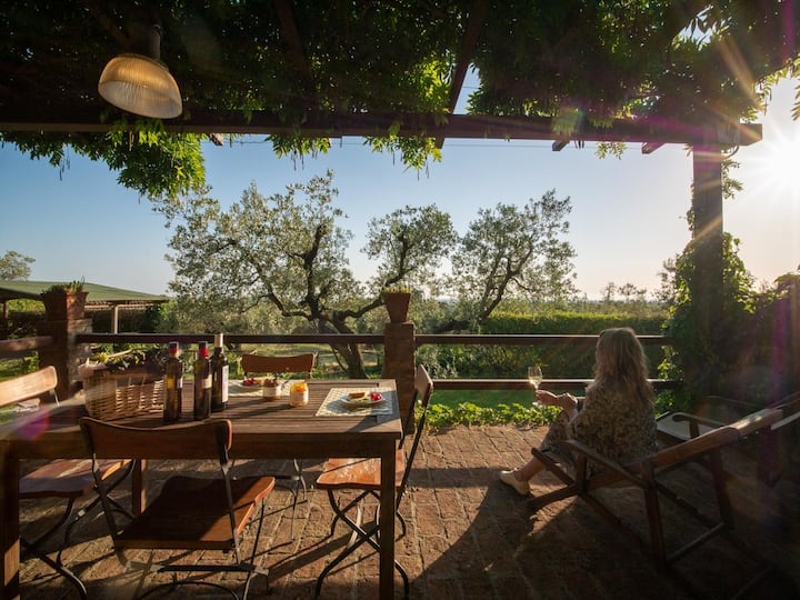 Casetta Le Rondini In Campagna Con Vista Mare - Cecina