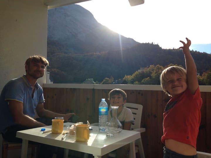 Studio Cabine Avec Terrasse Vue Sur Les Pistes - Lac de Migouélou
