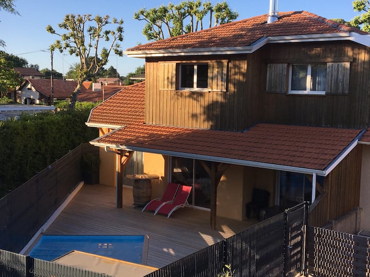 Comfortable Villa With Swimming Pool For 8-10 People - Andernos-les-Bains