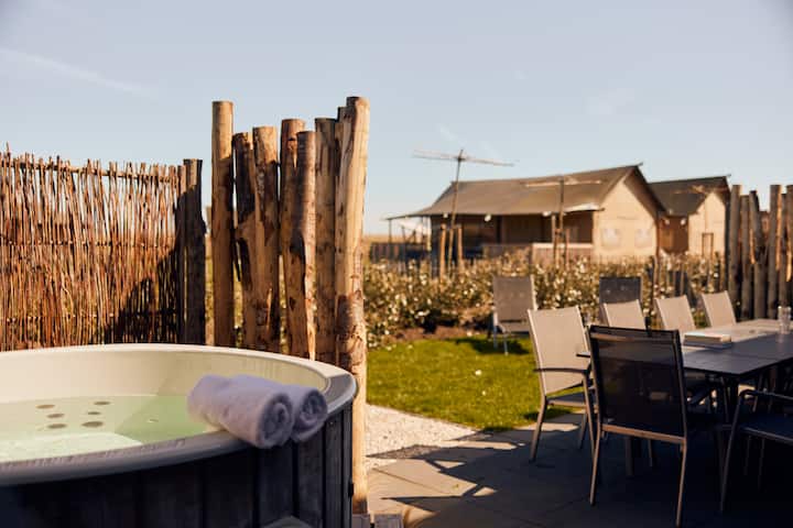 4 Person Suite With Outdoor Kitchen, Hottub, Sauna - Zaandam