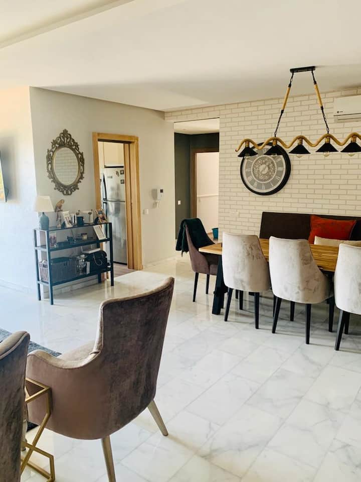 Superbe Appartement Vue Sur Forêt - Nouaceur