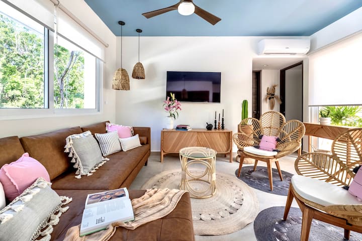 Pink Malaya/exclusive Design/pools, Parking & Ldry - Tulum