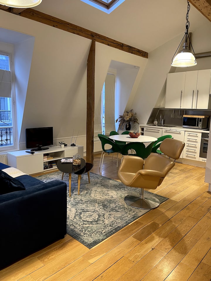 Duplex Sublime In Montorgueil - Parigi