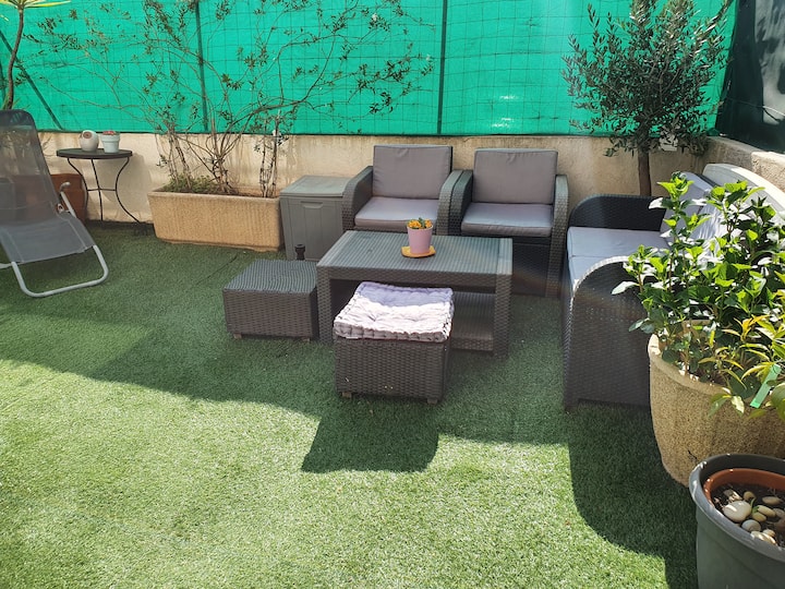 Joli T3 Ensoleillé Avec Jardin Résidence Sécurisée - Cogolin