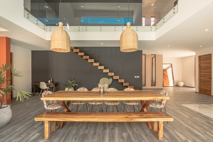 Casa Sueño, New Designer House In The Jungle 10ppl - Paradise Beach