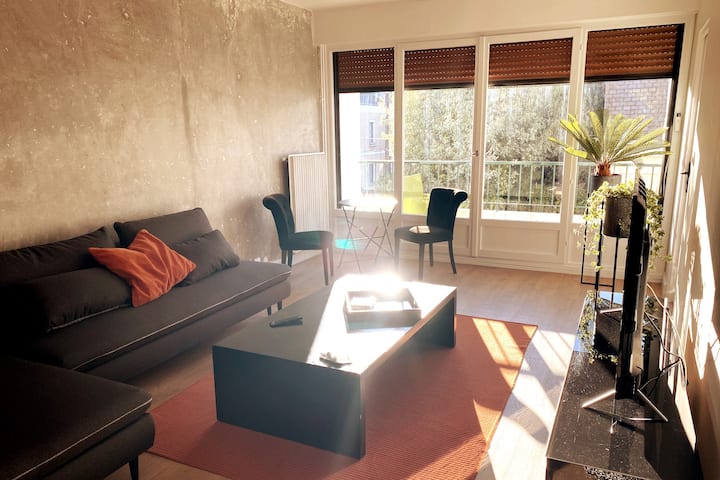 Appartement Gare - Balcon - Box Pour 2 Véhicules - Angers