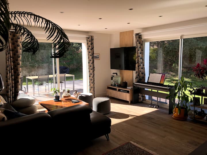 Appart 6 Personnes Biarritz 2 Ch Jardin  Jacuzzi - Biarritz