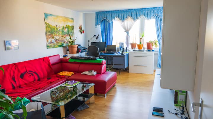 Helle Dachwohnung, Schöne Aussicht, Ruhig - Metzingen
