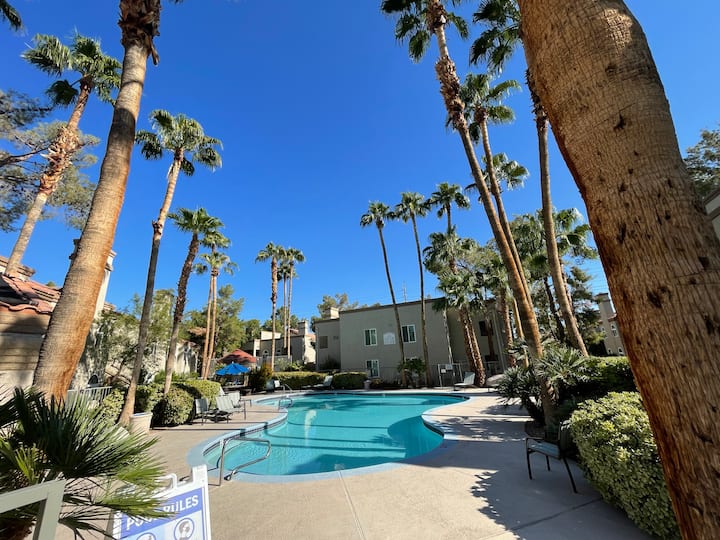 Delightful 3bd/2bth 3.5miles To Strip Pool Gym - Las Vegas