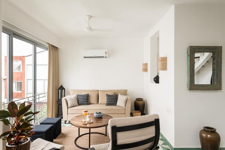 Eltesoro-2bhk Duplex Apt With Spacious Terrace - Goa